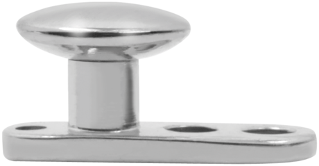 Micro Dermal Anchor with Disc - Three Hole Plate (1.5mm High)